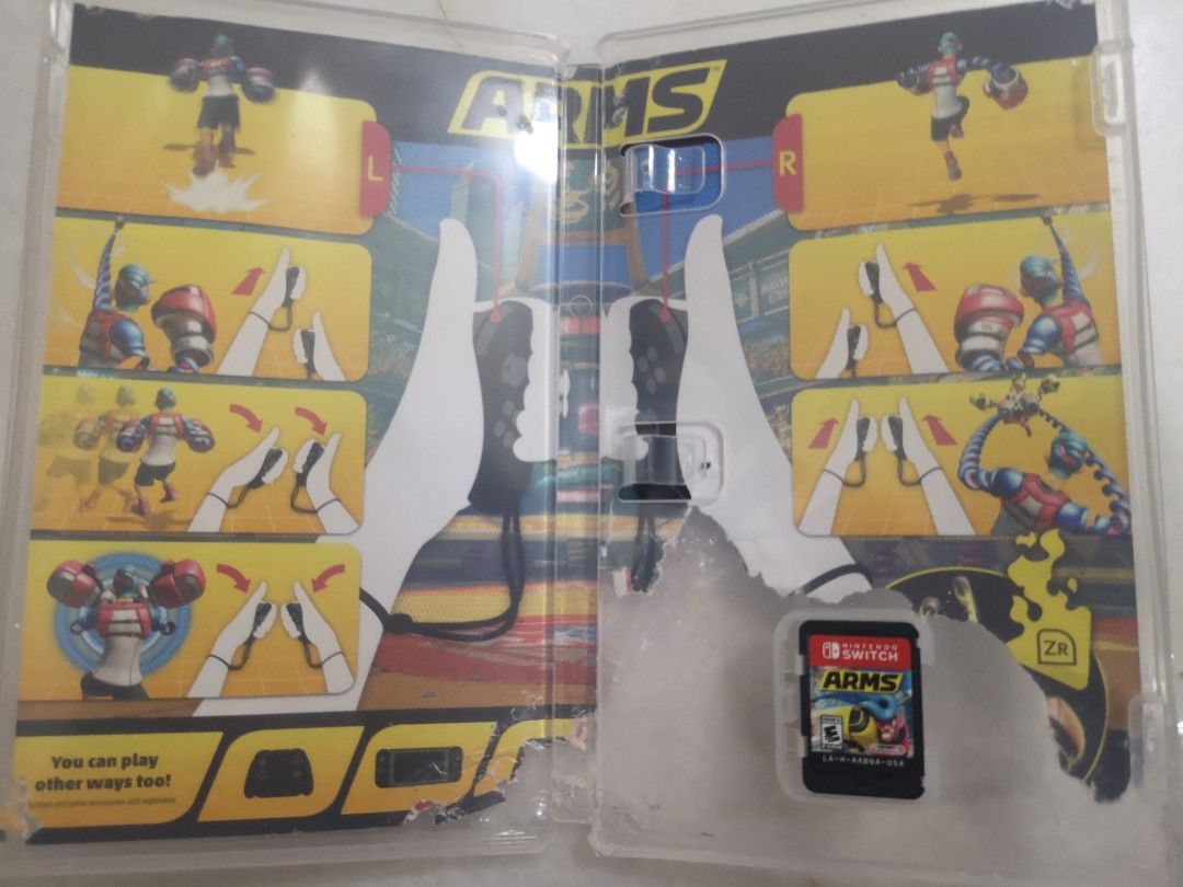 Arms and super mario odyssey, Video Gaming, Video Game Consoles ...