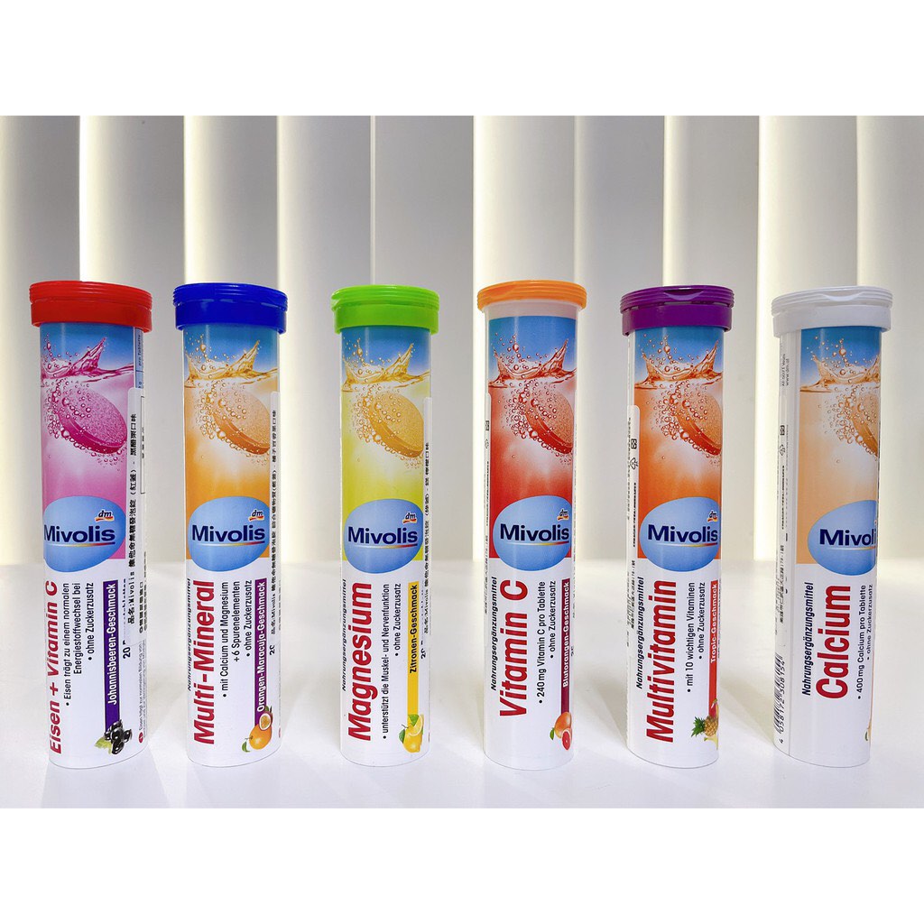 DM Mivolis Assorted Vitamins, Health & Nutrition, Health Supplements ...