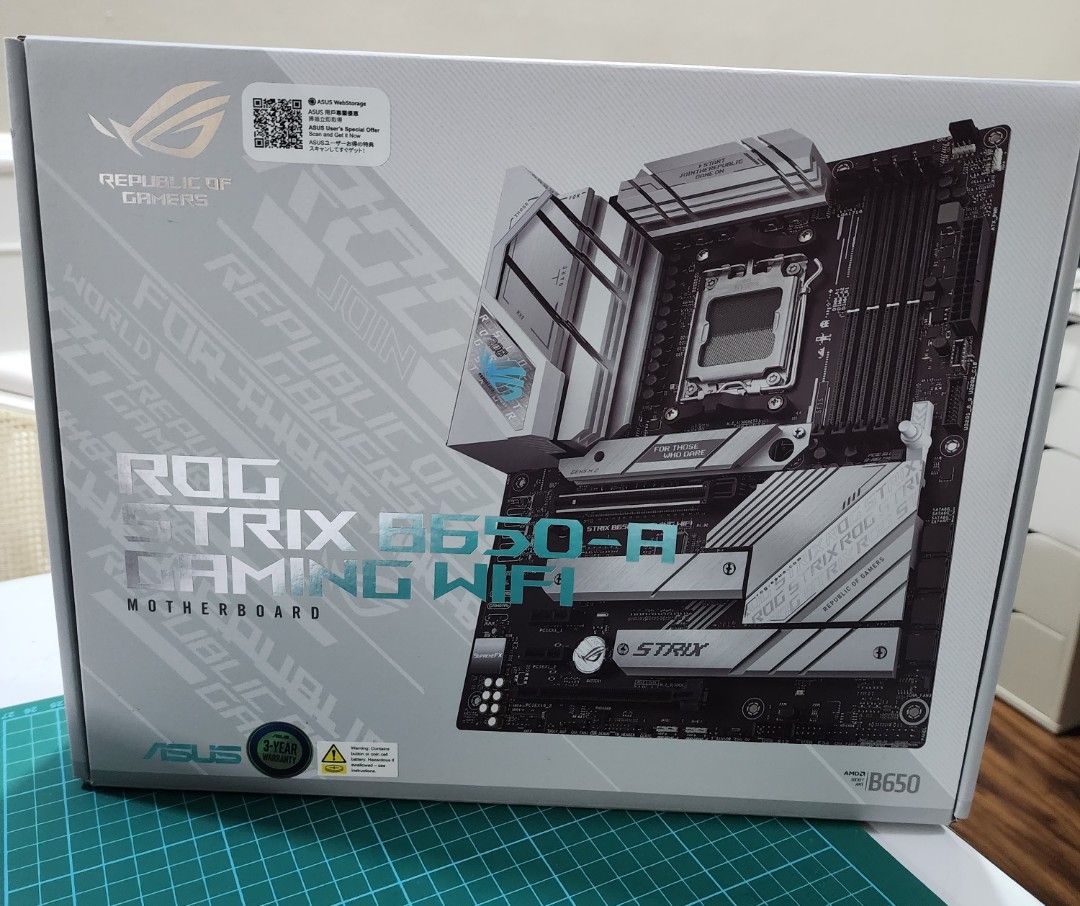 Asus ROG Strix B650-A Gaming WIFI (Latest Bios Flashed), Computers ...