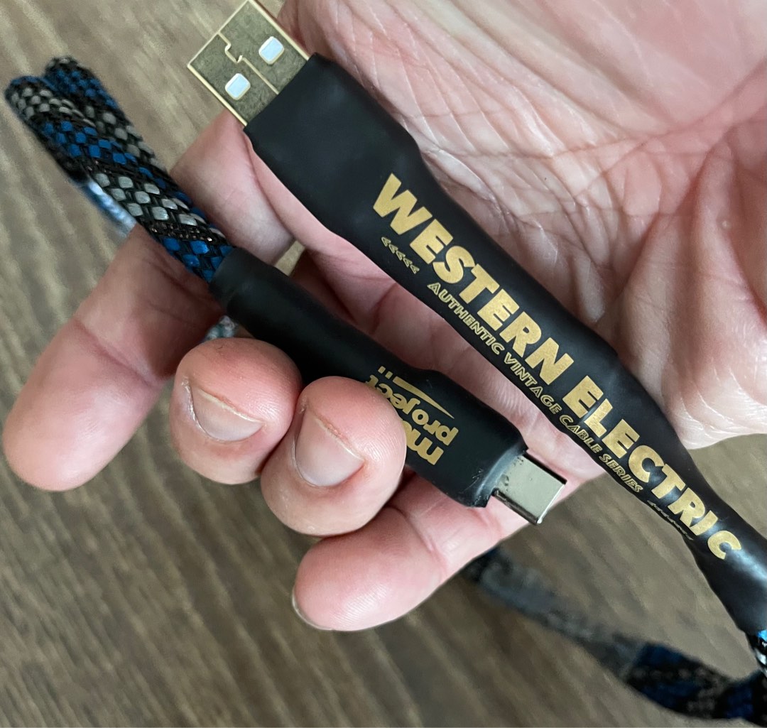 High-End USB A to C : for DAC / streamer (made from NOS Western ...