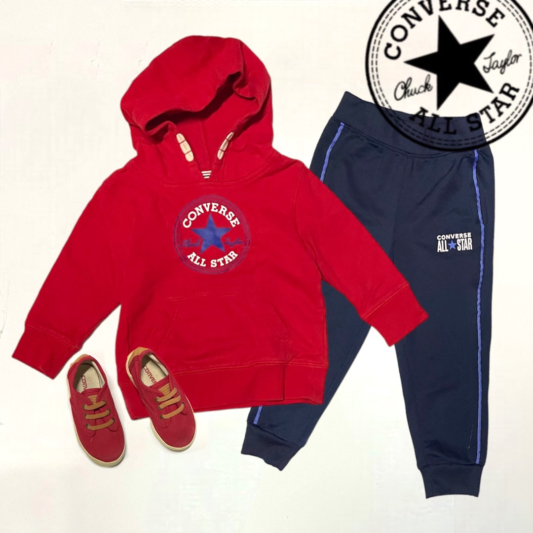 AUTHENTIC CONVERSE SET 2T -15cm on Carousell