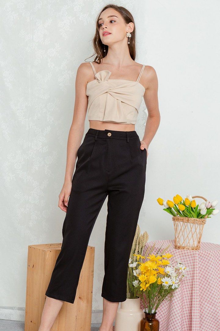 Avrilyn Bralet Sand, Women's Fashion, Tops, Sleeveless on Carousell