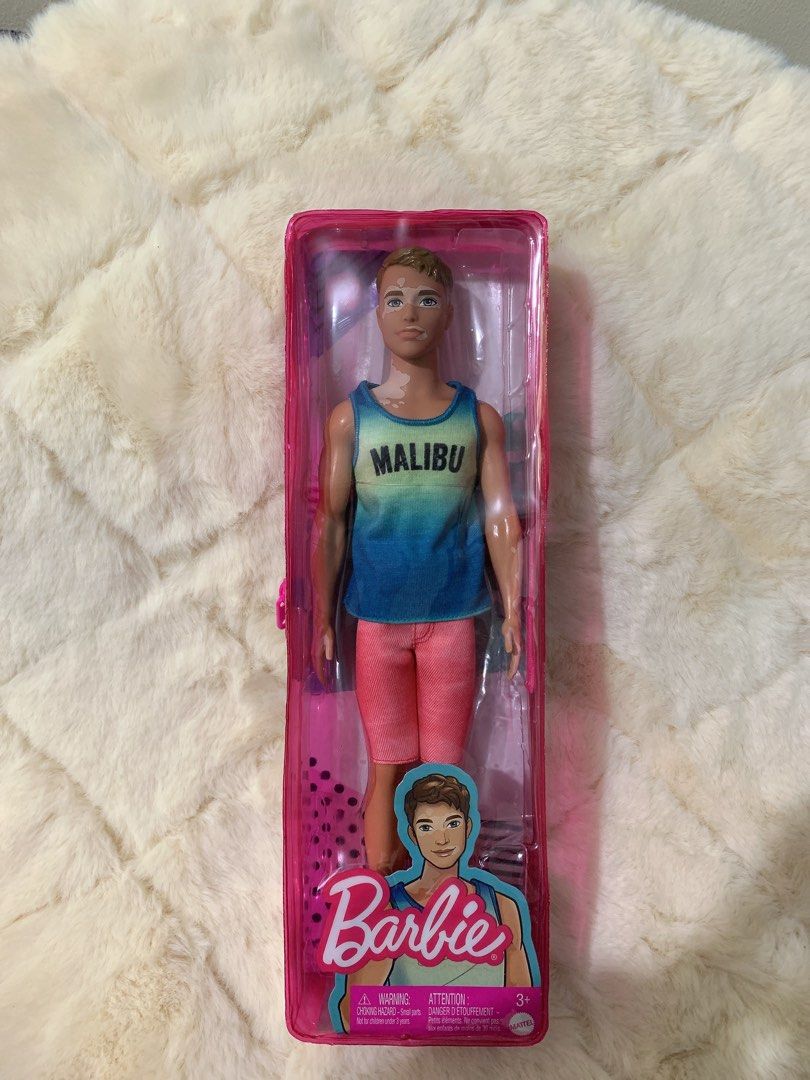 Barbie Doll | Vitiligo Ken | Barbie Fashionista 192, Hobbies & Toys ...