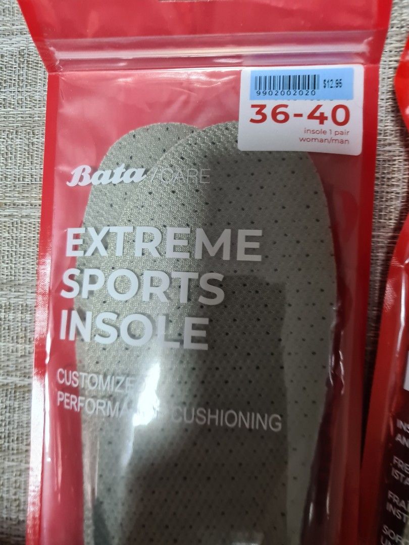Bata New Insole for sale, Men's Fashion, Footwear, Shoe inserts ...