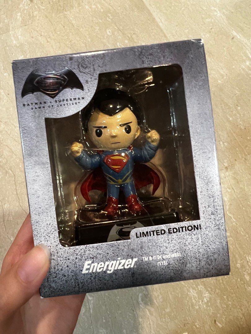 Batman vs Superman Limited edition figurine by Energizer, Hobbies ...