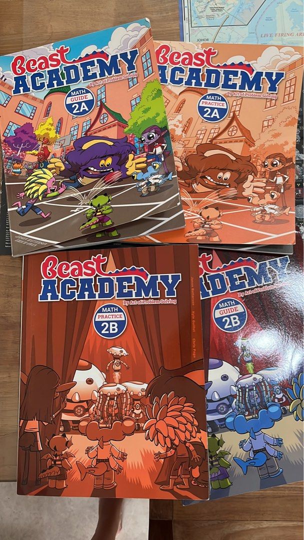 Beast Academy full set grade 2, Hobbies & Toys, Books & Magazines ...