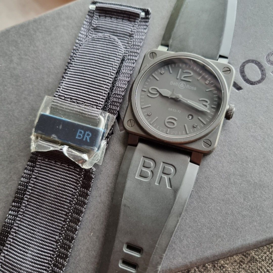 Bell & Ross BR03-92 Phantom - FSOT, Luxury, Watches on Carousell