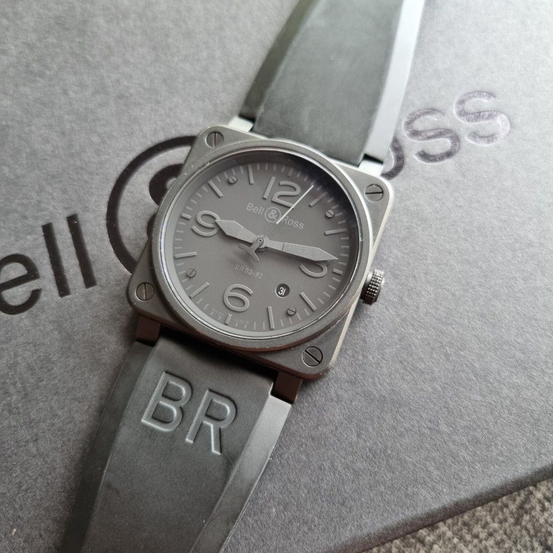 Bell & Ross BR03-92 Phantom - FSOT, Luxury, Watches on Carousell