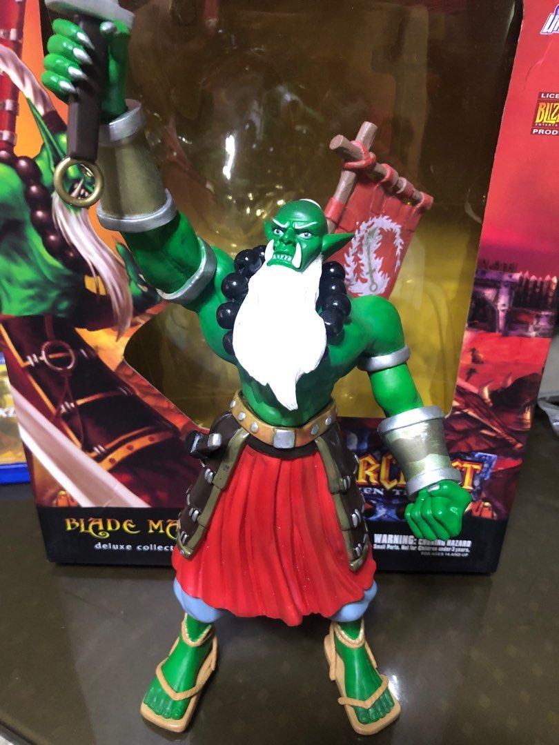 Blademaster Warcraft Deluxe Figure, Hobbies & Toys, Toys & Games on ...