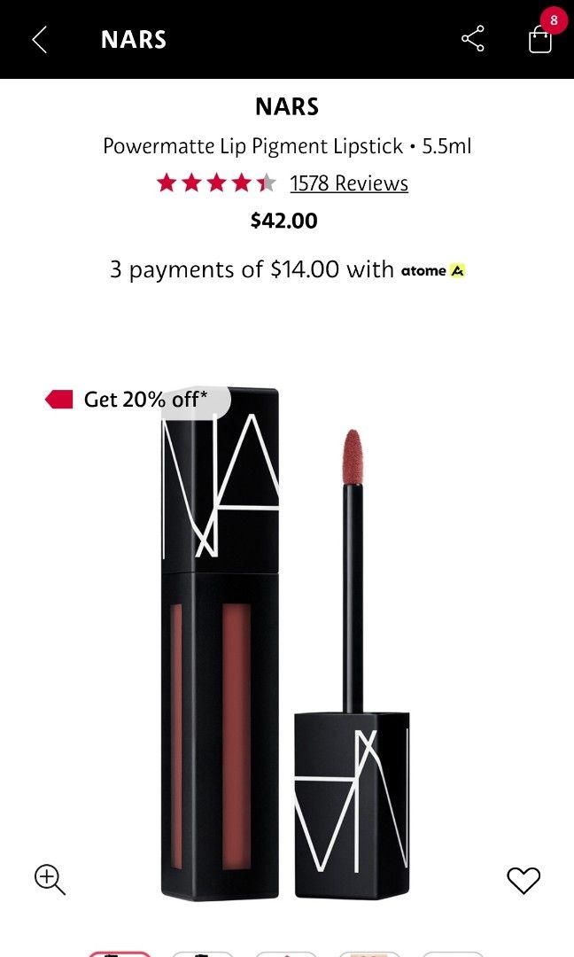 BNIB Authentic Bundle Nars Black Pouch Powermatte Lip Pigment Dragon Girl Mini Velvet Matte Lip ...