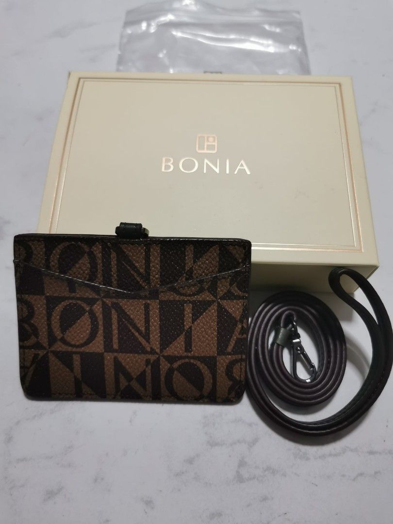 Brand new Bonia cardholder with lanyard, Women's Fashion, Bags ...