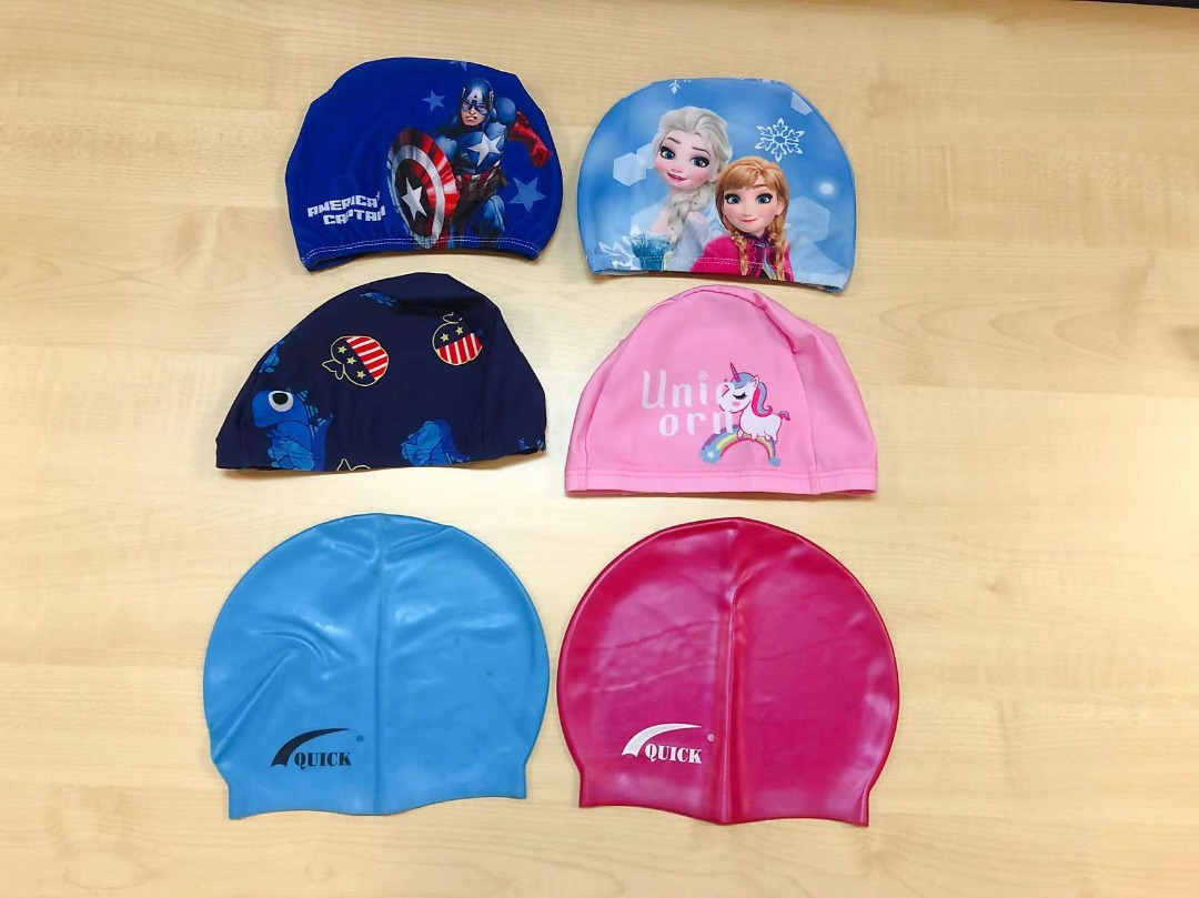Kids Swim Cap ($6 for 6 caps), Babies & Kids, Babies & Kids Fashion on ...