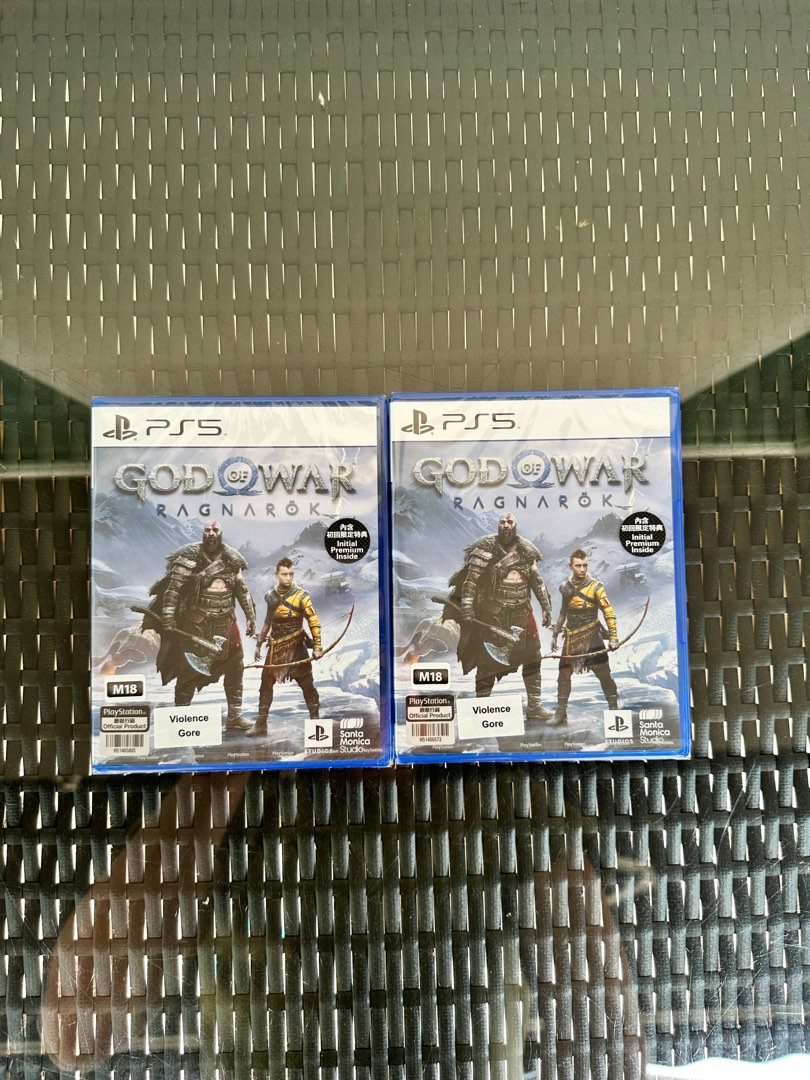 Brand New PS5 God Of War Ragnarok Disc, Video Gaming, Video Games ...