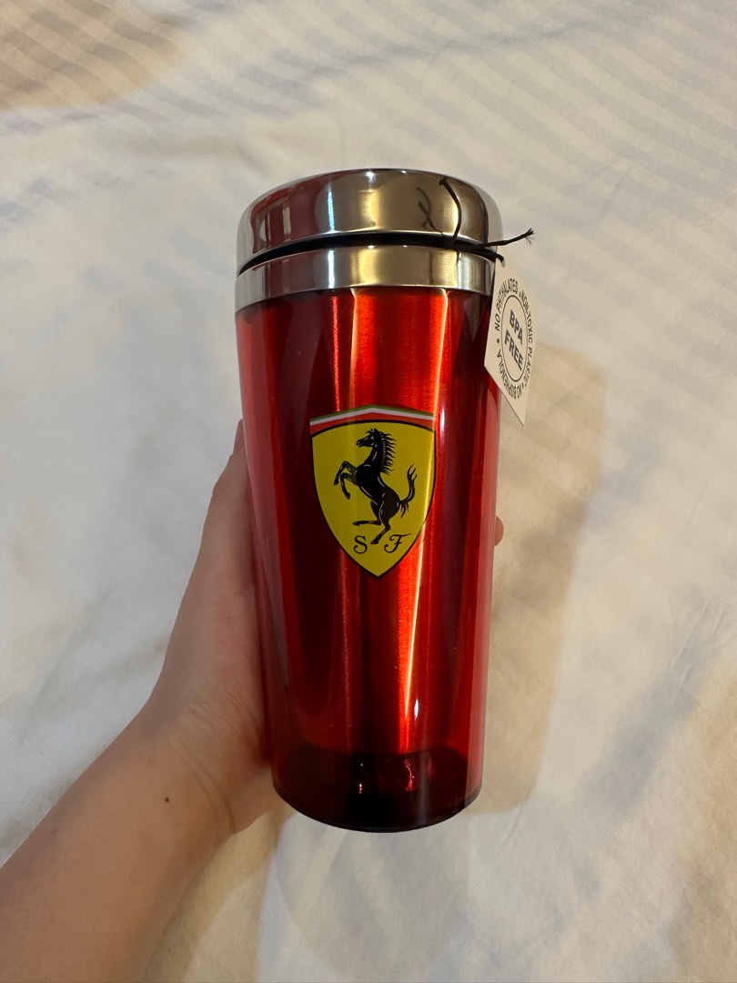 Branded London Scuderia Ferrari Travel Bottle, Furniture & Home Living ...
