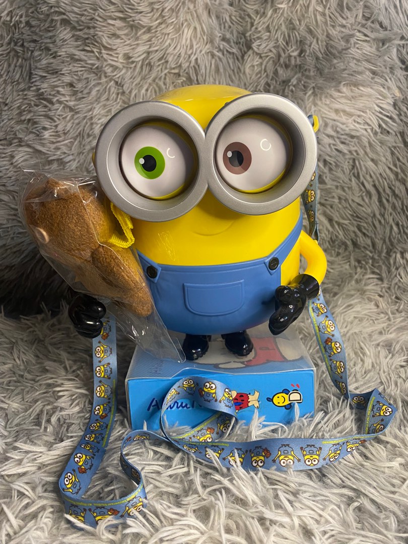 BRANDNEW Minion Popcorn Bucket Bob and Tim Universal Studios Japan on ...