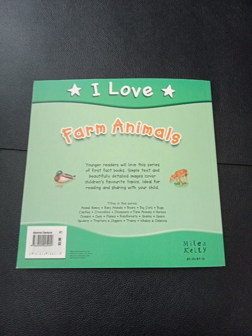 Buku I farm animals BK-YN-153, Buku & Alat Tulis, Buku Anak-Anak di ...