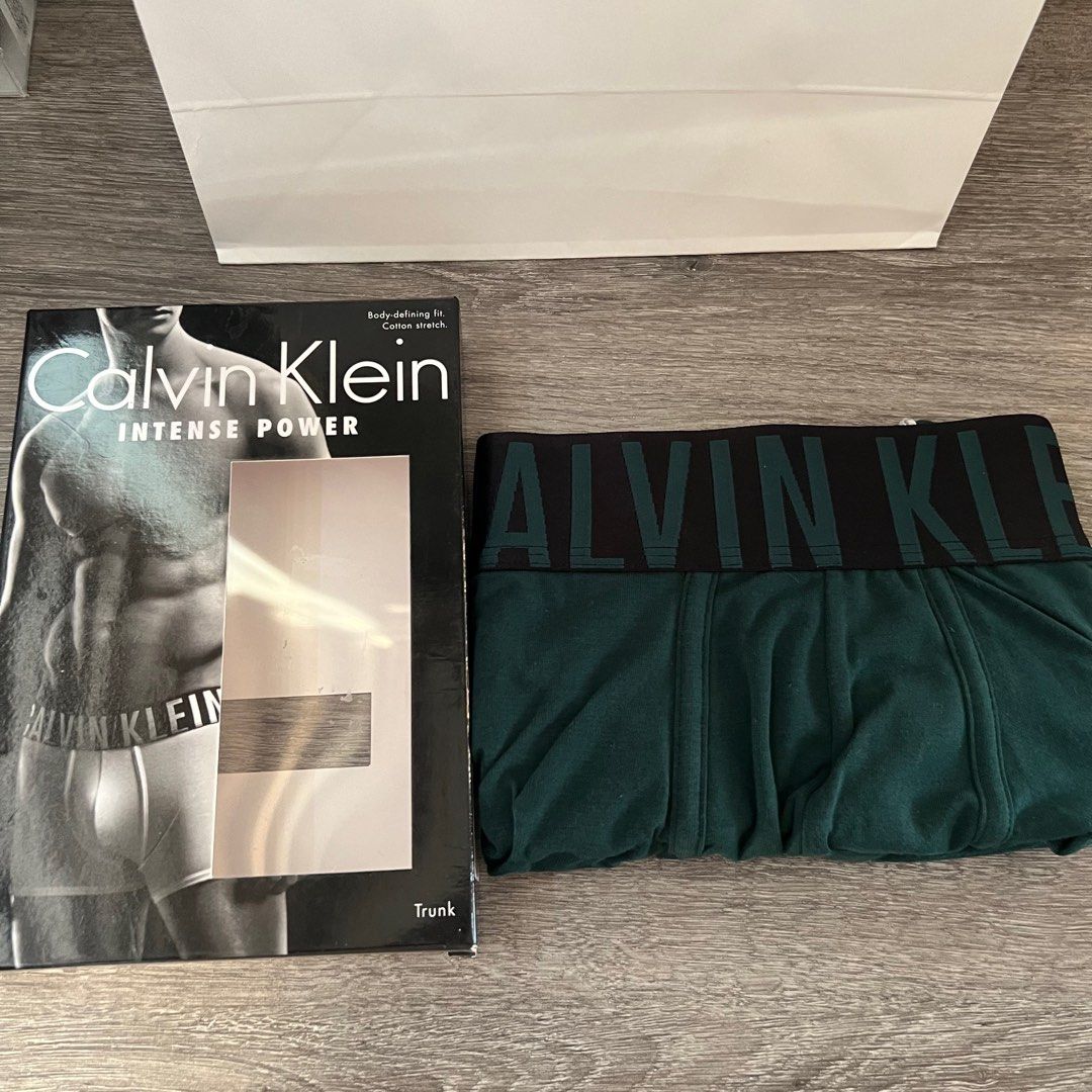 Calvin Klein Intense Power Small Body-defining Fit Trunk, Men's Fashion ...