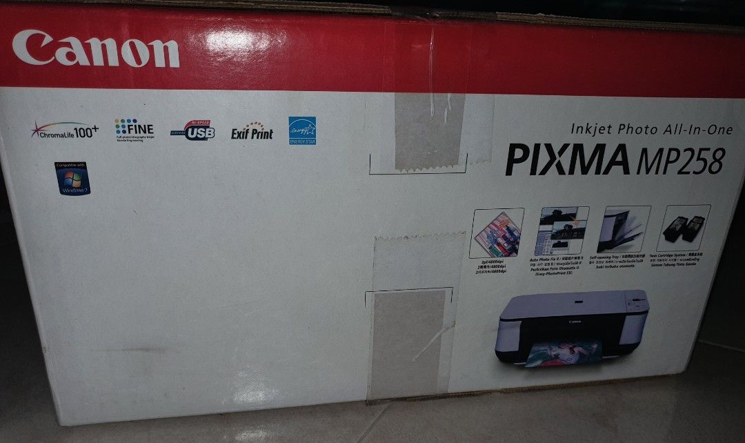 Canon PIXMA MP258 Printer, Computers & Tech, Printers, Scanners ...