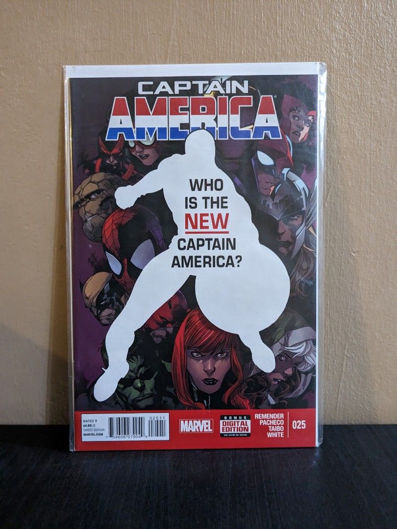 Captain America #25 (First Appearance Sam Wilson as Captain America ...
