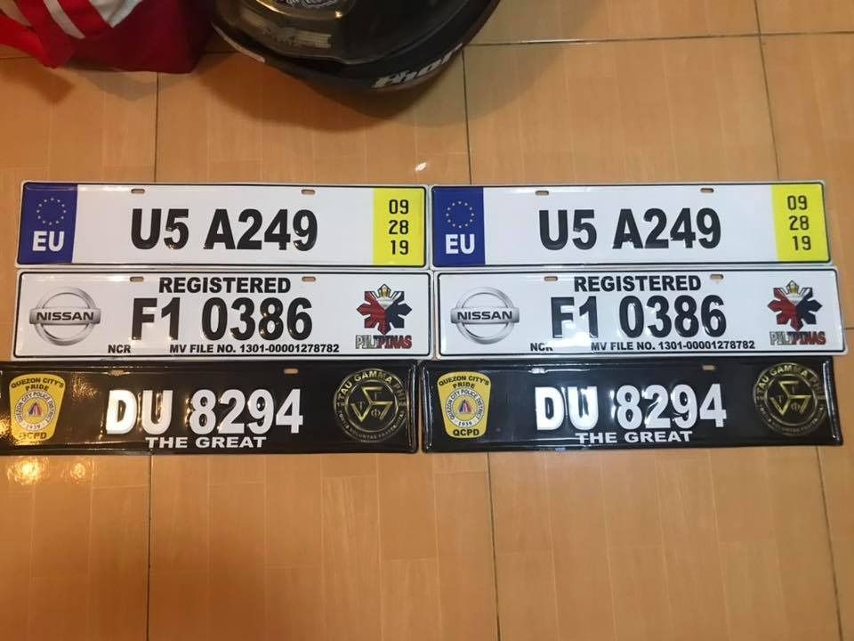 Car Plate Long Size (euro plate) on Carousell