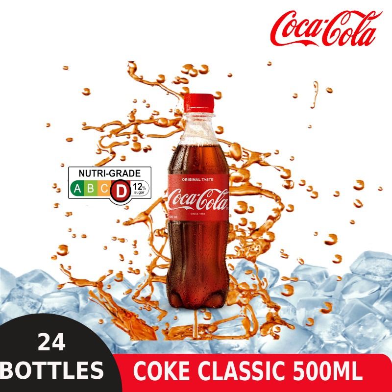 [Carton Sales] Assorted Coke/Coke No Sugar/A&W/Sprite Drinks 500ml x ...