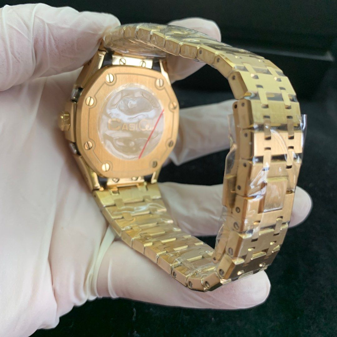 Casioak Casio Mod gshock GA-1200 gen 5 model Gold, Luxury, Watches on ...