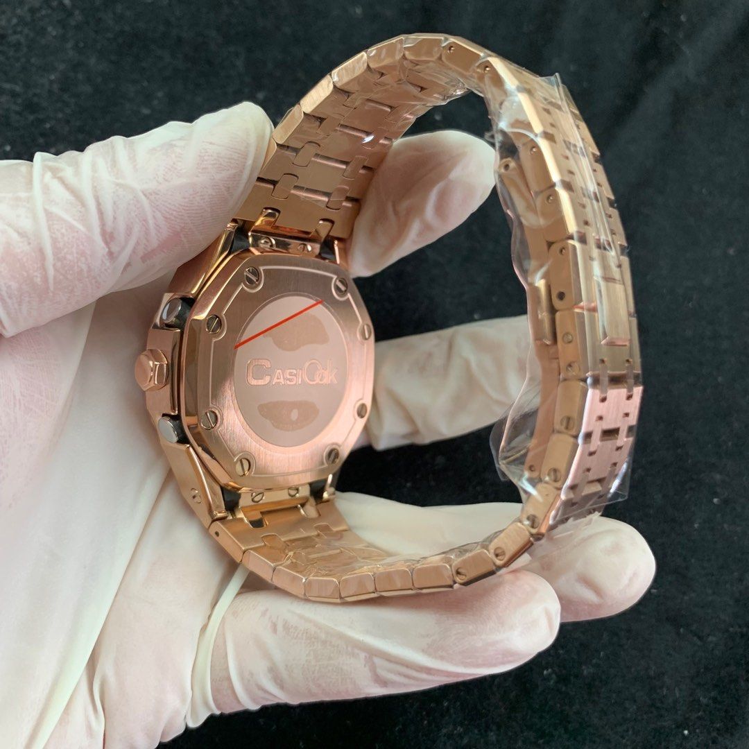 Casioak Casio Mod gshock GA-1200 gen 5 model Rose Gold, Luxury, Watches ...