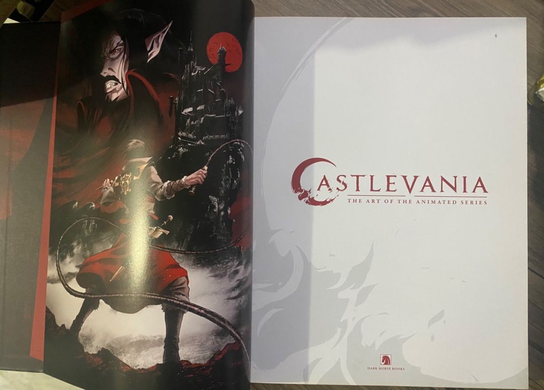 Castlevania Animated Series Artbook, Hobbies & Toys, Books & Magazines ...