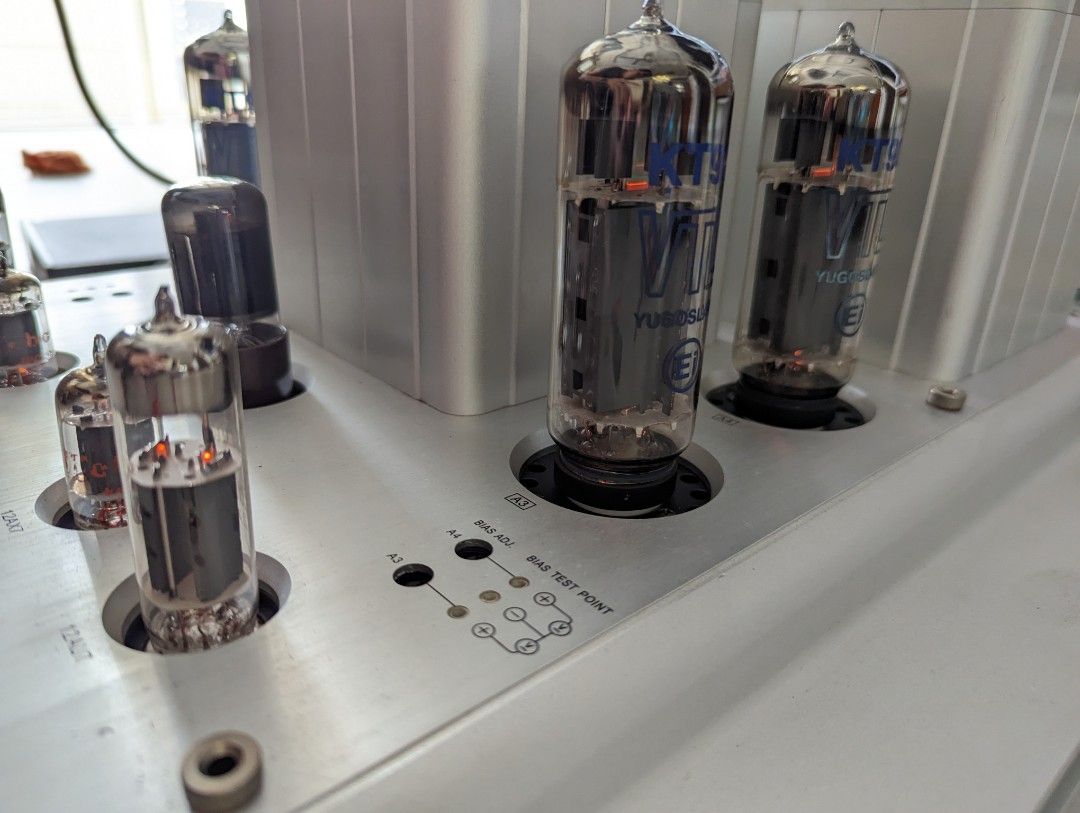 Cayin Mars MP-100S, Like New, Quad KT90 VTL Mark II, Brimar STC 6SN7 ...