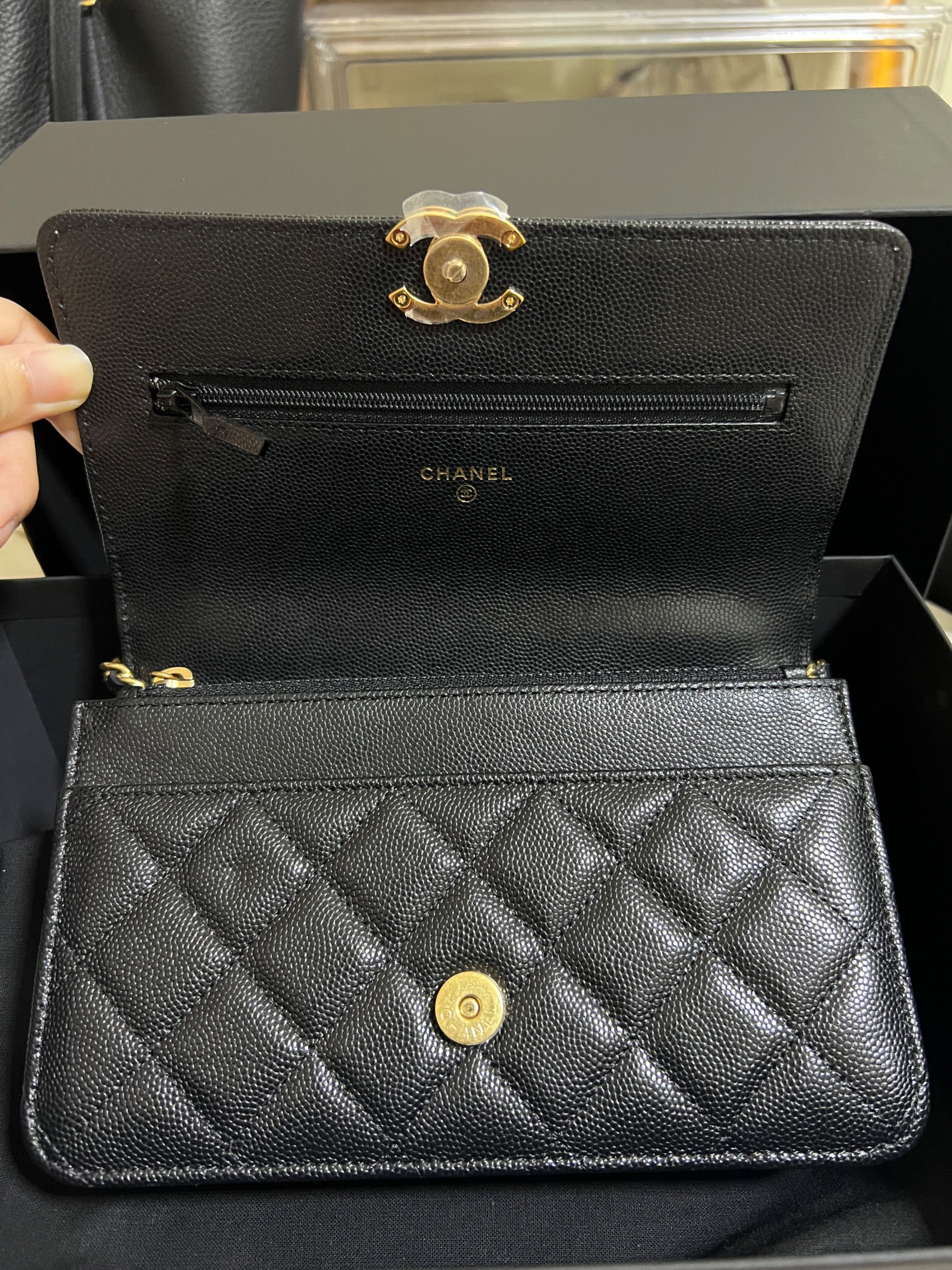 Chanel 22k Woc, Luxury, Bags & Wallets on Carousell