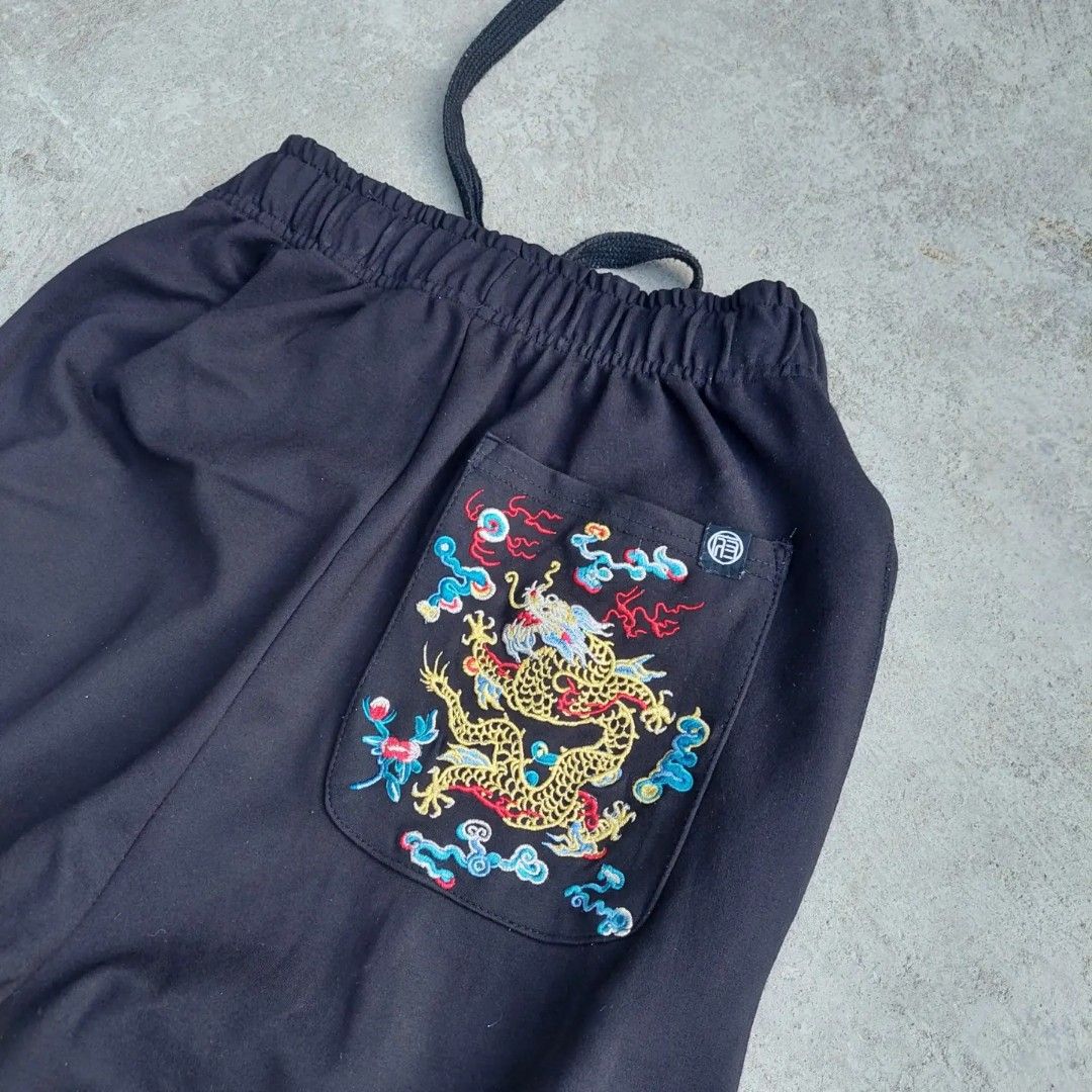 Chinese Elements Track Pants, Women's Fashion, Bottoms, Other Bottoms ...