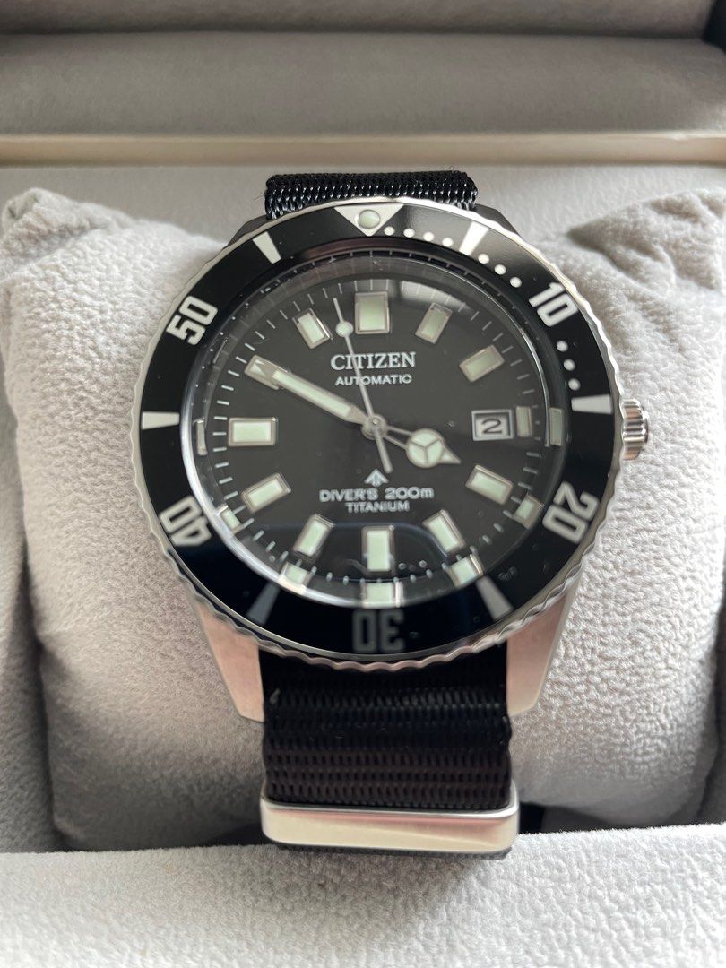 Citizen Challenger Diver re-issue NB6021-17E, Luxury, Watches on Carousell