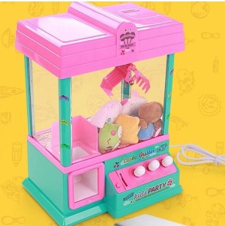 )Claw Catcher Machine mini UFO Catcher Arcade Games for kids and ...