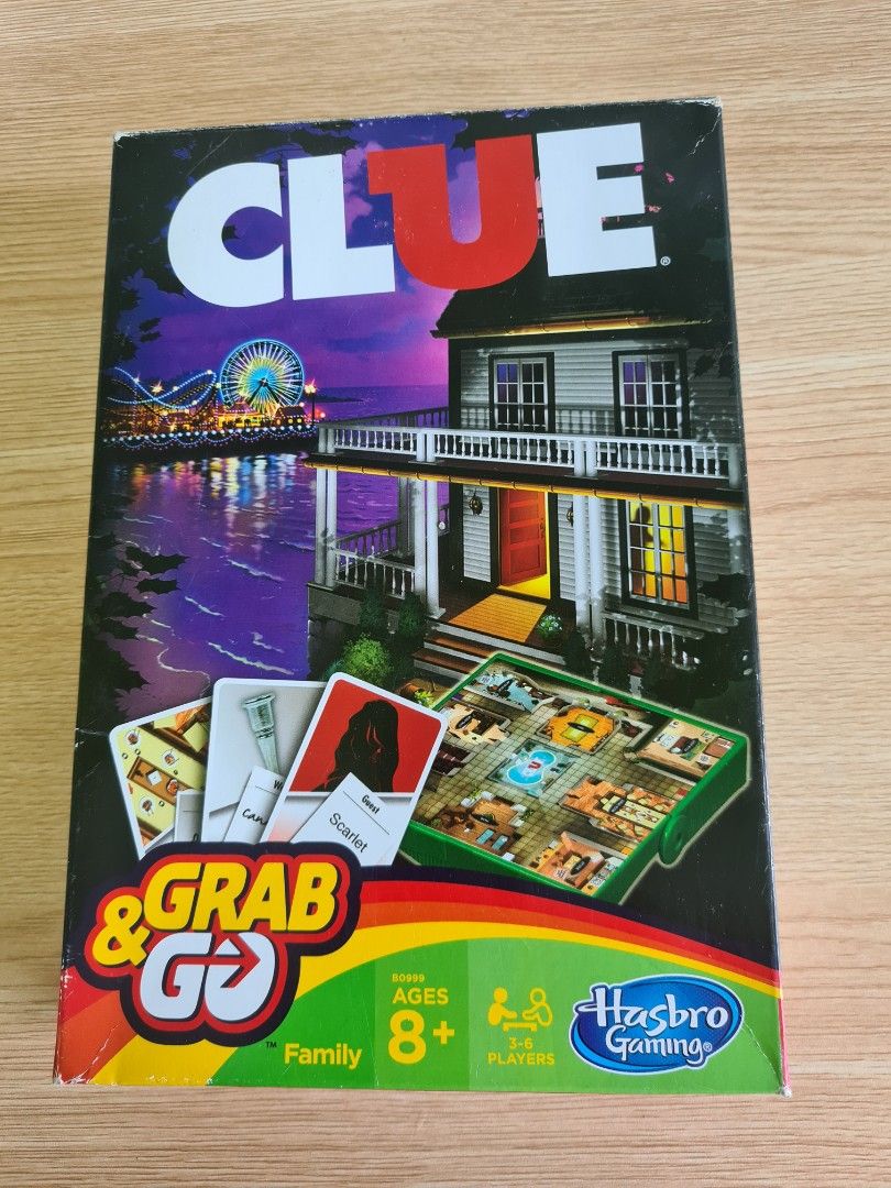 Clue Travel Game Set, Hobbies & Toys, Toys & Games on Carousell