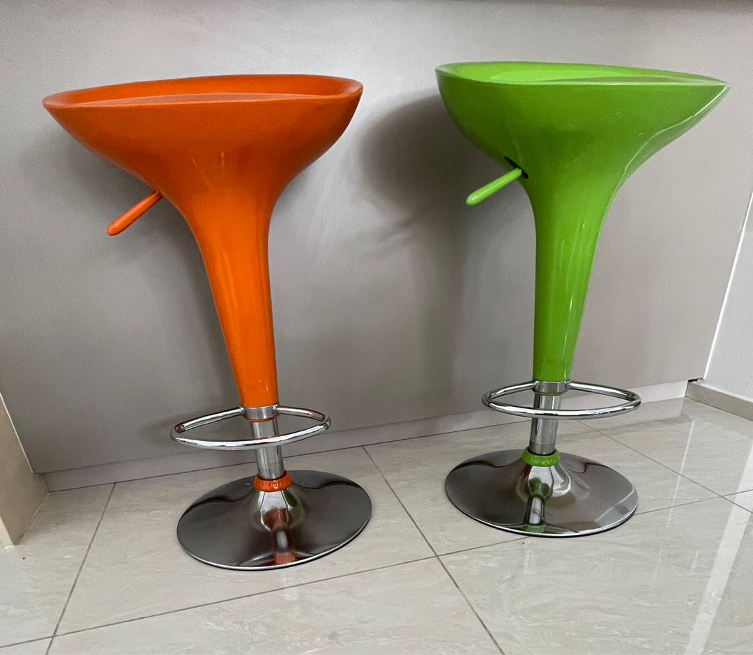 Colorful Bar stool, Furniture & Home Living, Furniture, Chairs on Carousell