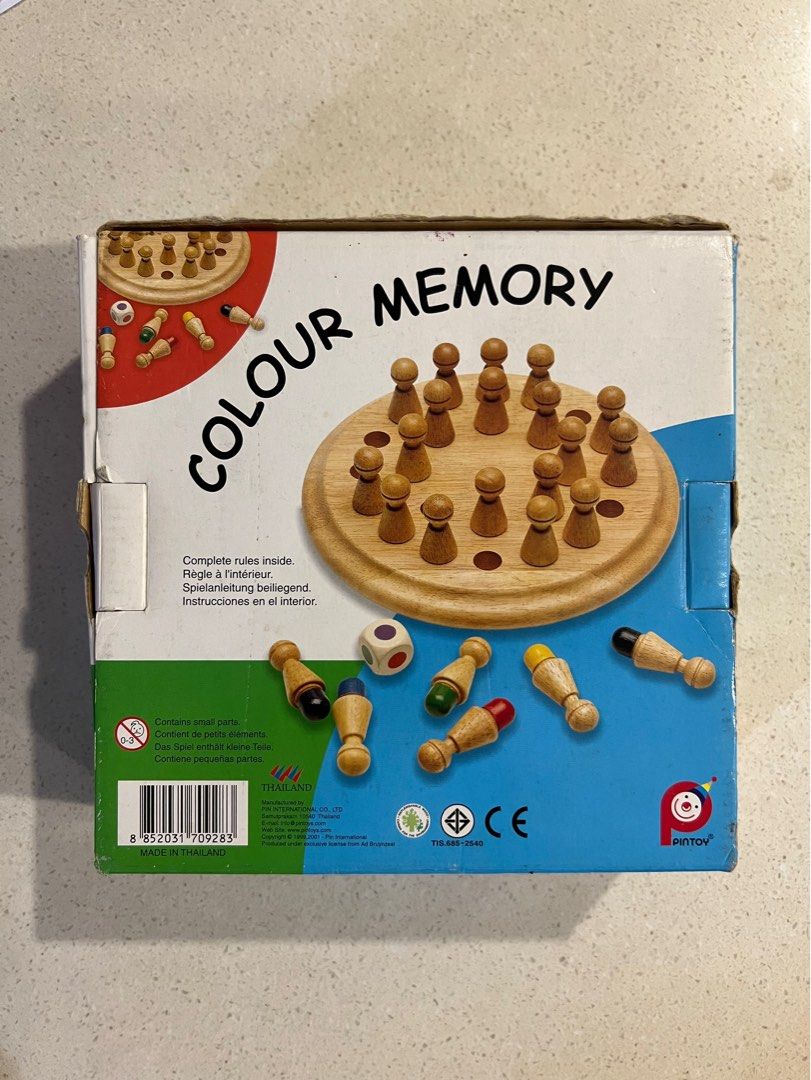 Colour Memory Board Game for Kids, Hobbies & Toys, Toys & Games on ...