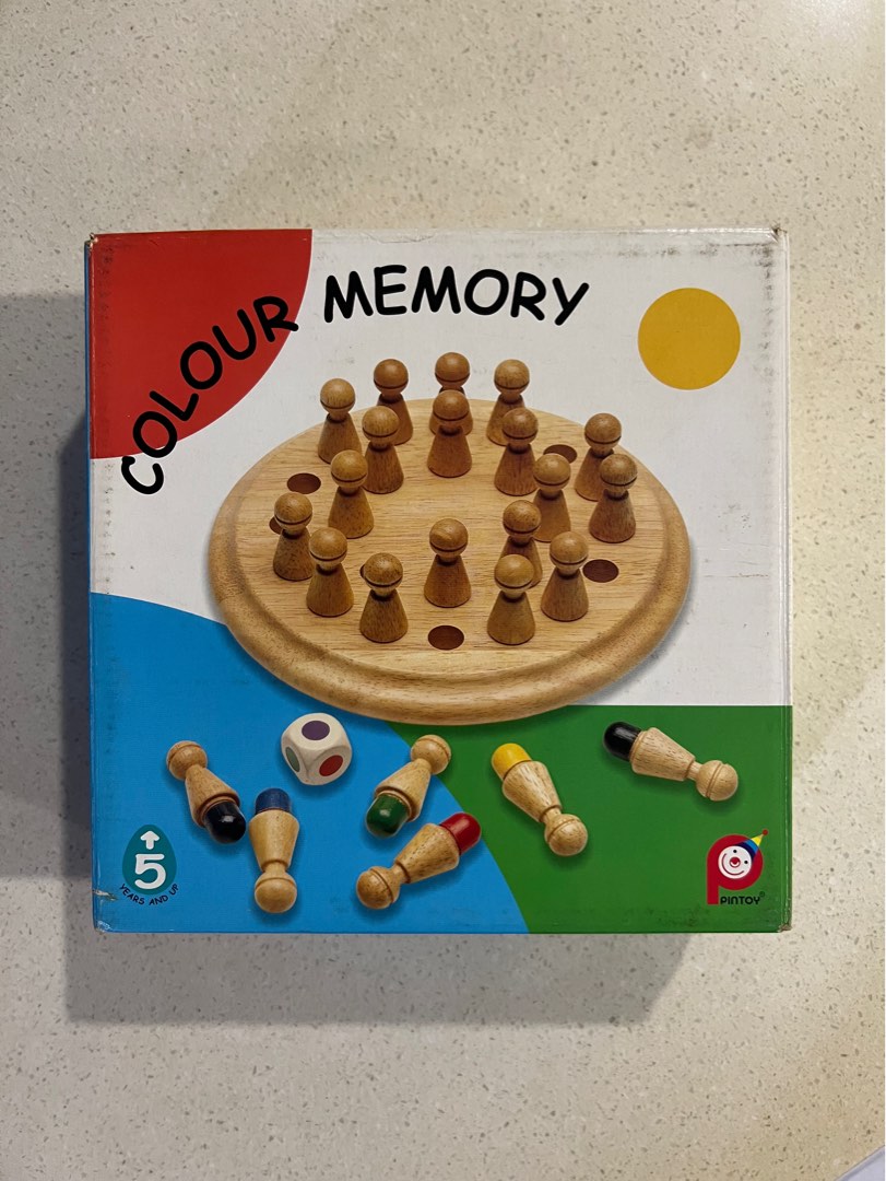 Colour Memory Board Game for Kids, Hobbies & Toys, Toys & Games on ...