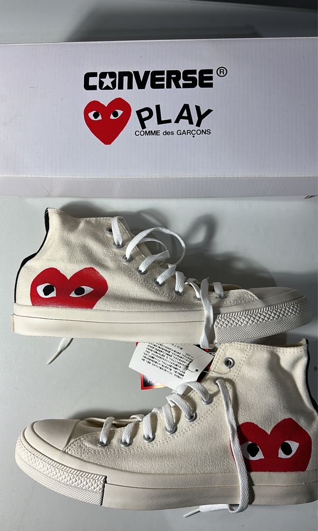 Converse CDG, Men's Fashion, Footwear, Sneakers on Carousell