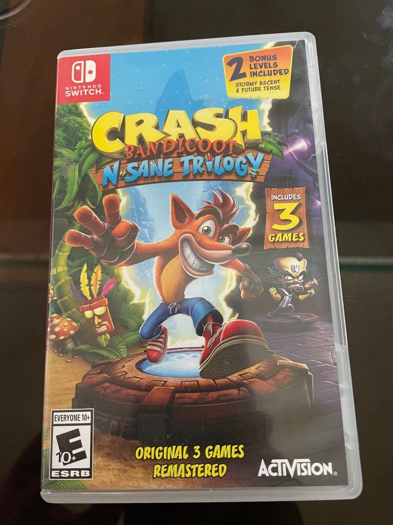 Crash Bandicoot NSane Trilogy, Video Gaming, Video Games, Nintendo on ...