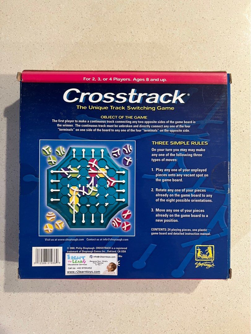 Crosstrack: The Unique Track Switching Game, Hobbies & Toys, Toys ...