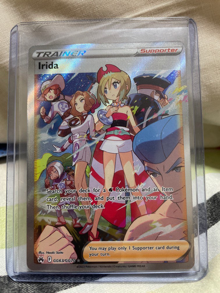 Irida - Crown Zenith: Galarian Gallery, Hobbies & Toys, Toys & Games on ...