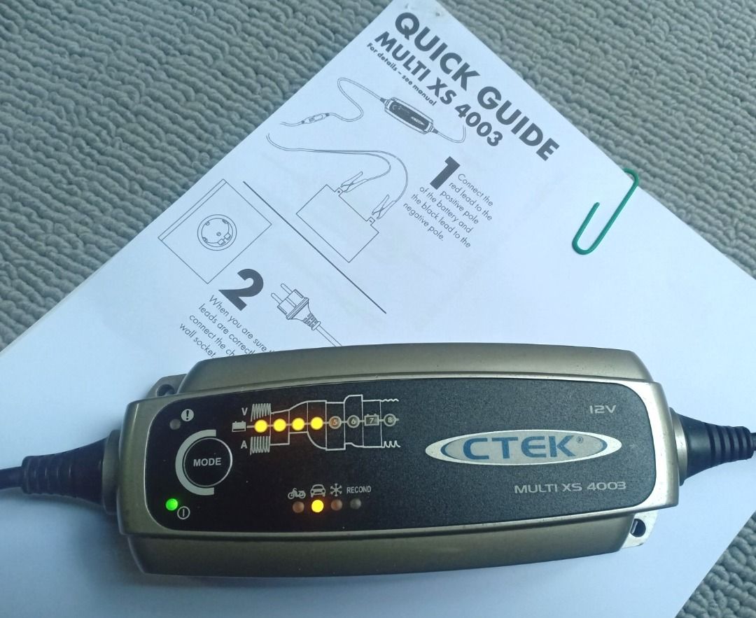 Ctek 12V Battery Charger, Car Parts & Accessories, Engine and Aircon ...