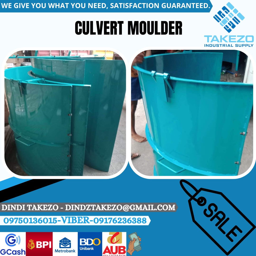 Culvert Moulder, Commercial & Industrial, Industrial Equipment on Carousell