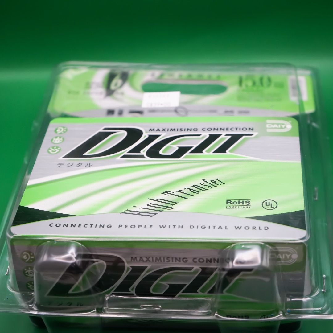Daiyo Digit Ethernet LAN Cable RJ45 15m Cat 6, Computers & Tech, Parts ...