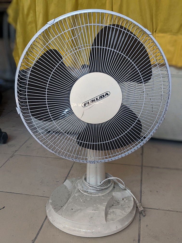 Defective Fukuda Electric Fan 16 inches on Carousell