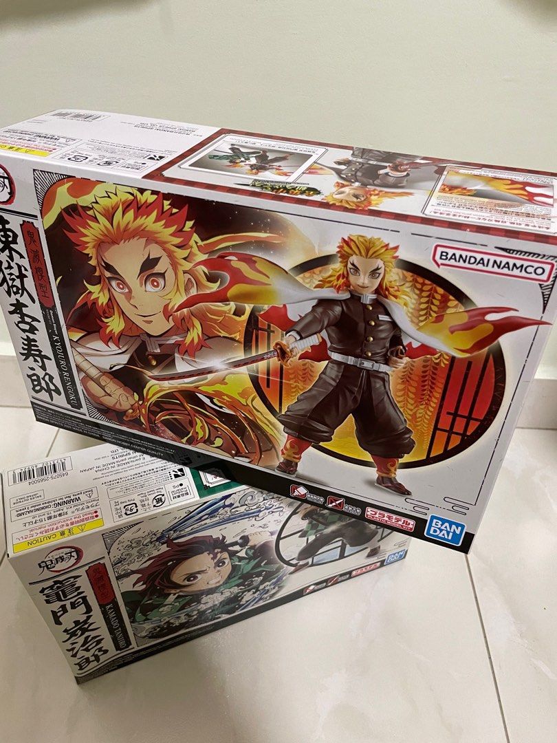 Demon Slayer Model Kit - Rengoku & Tanjiro, Hobbies & Toys, Toys ...