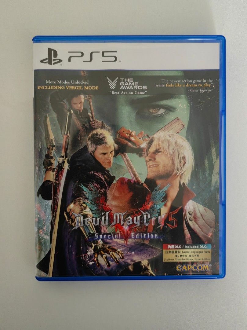 Devil May Cry 5 Special Edition (PS5), Video Gaming, Video Games ...
