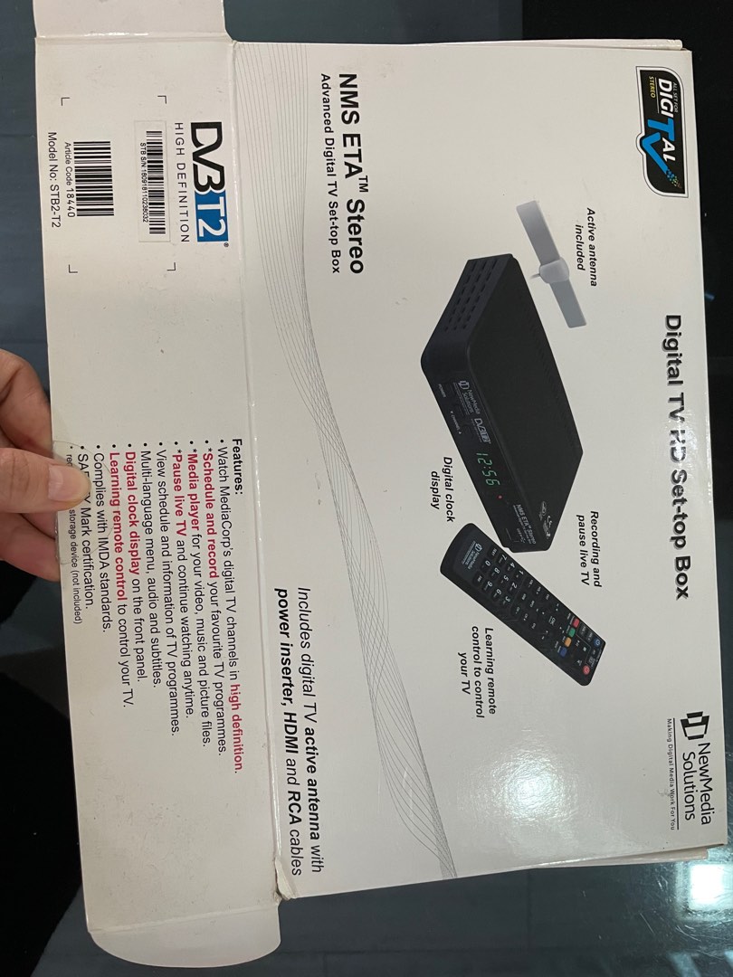 Digital tv HD set-top box, TV & Home Appliances, TV & Entertainment ...