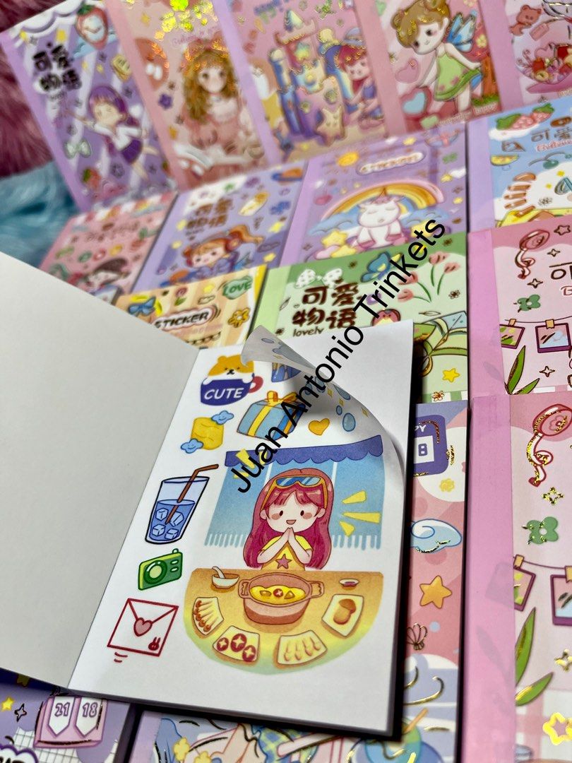 DIY Cartoon Sticker Book on Carousell