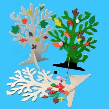 DIY Wooden Tree Making, Hobbies & Toys, Stationery & Craft, Art ...